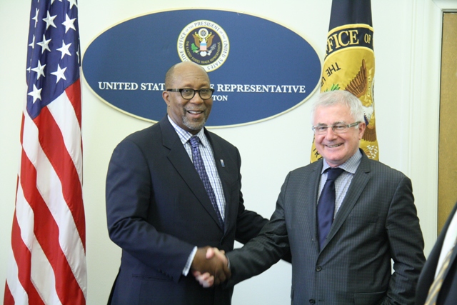 Ambassador Kirk, New Zealand Minister of Trade Tim Groser Hold ...